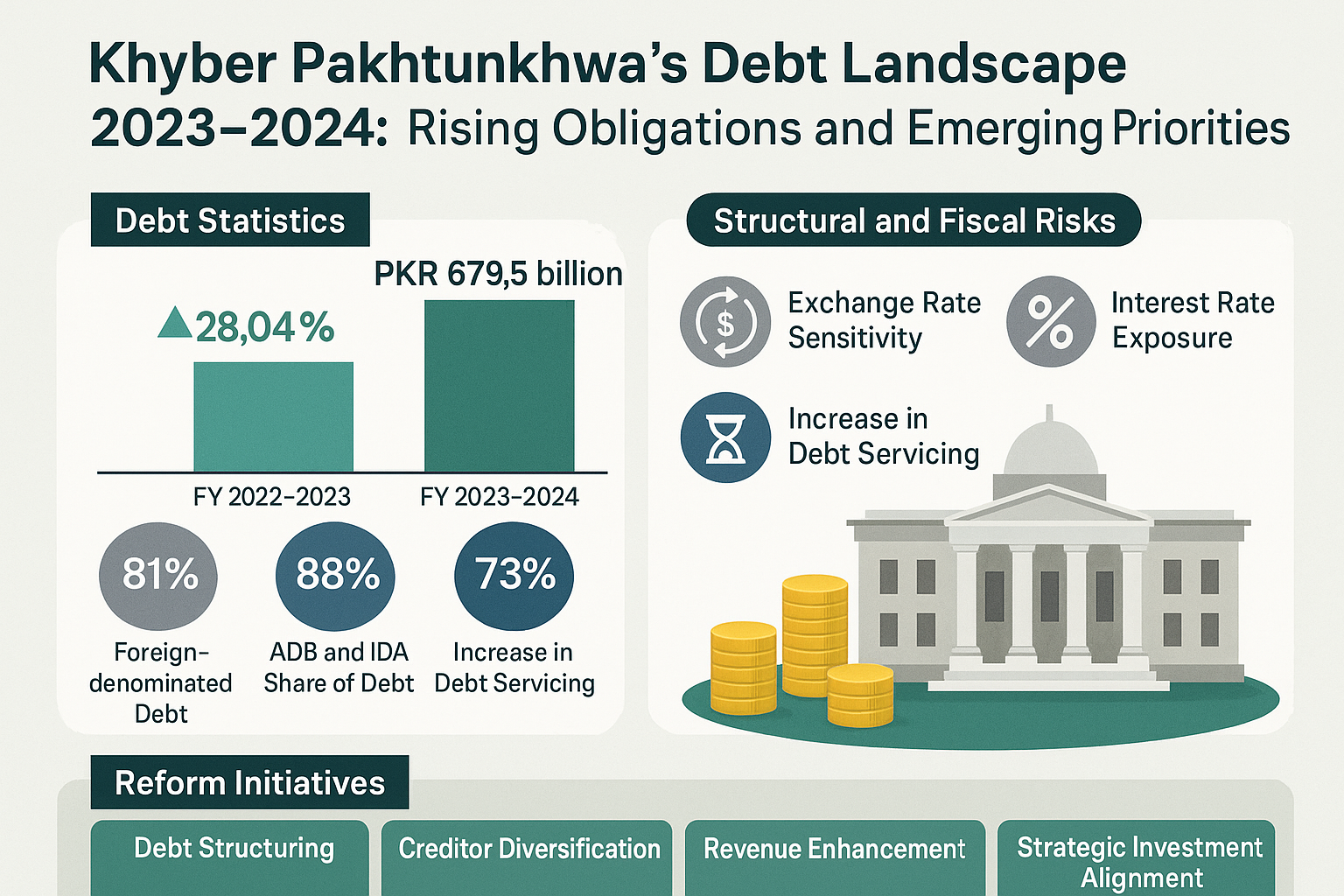 Khyber Pakhtunkhwa’s Debt Landscape 2023–2024: Rising Obligations and ...